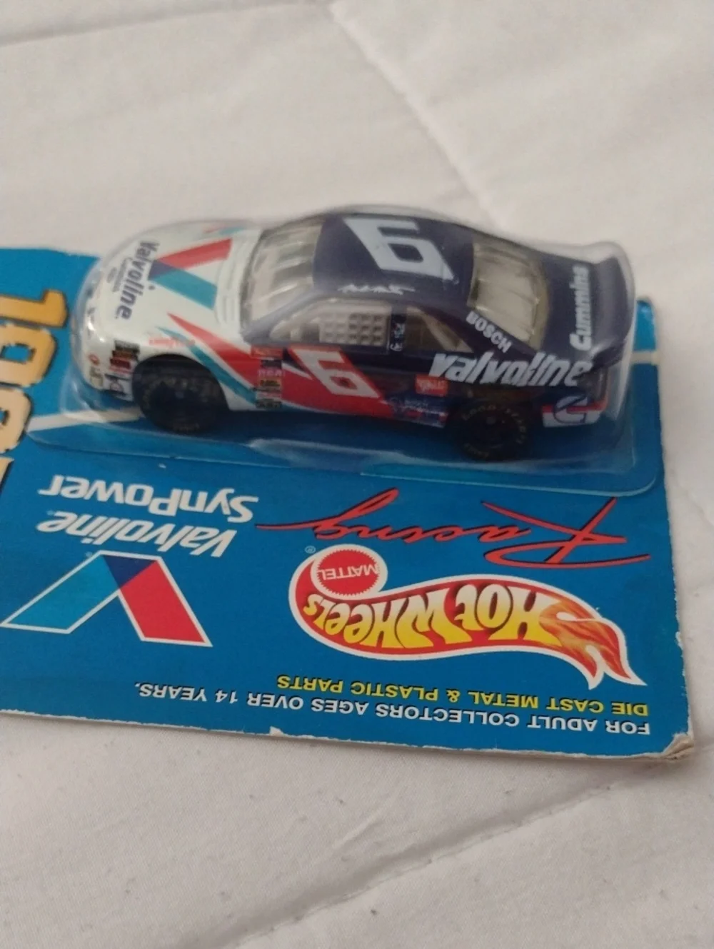 Hot Wheels | Toys | Hot Wheels Valvoline Synpower White And Blue Racing ...